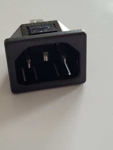 6 Pc 3 Pins Inlet Power Socket IEC Power Connector 15A 250V AC | eBay