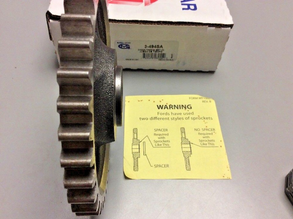 Ford Mercury 352 390 410 427 428 FE Engines 3 Piece Timing Set Melling ...
