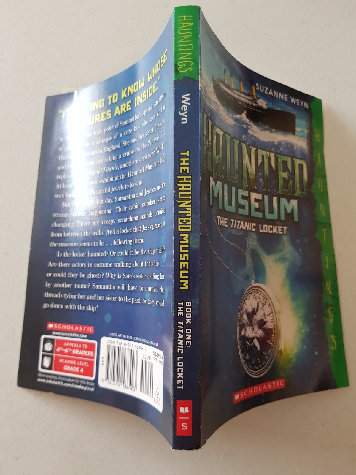 The Haunted Museum Book - #1 The Titanic Locket 2013 PB Suzanne Weyn ...