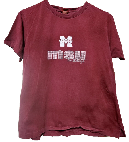 Mississippi State Women's T-Shirt MSU Plus Size 2X Athletic College | eBay