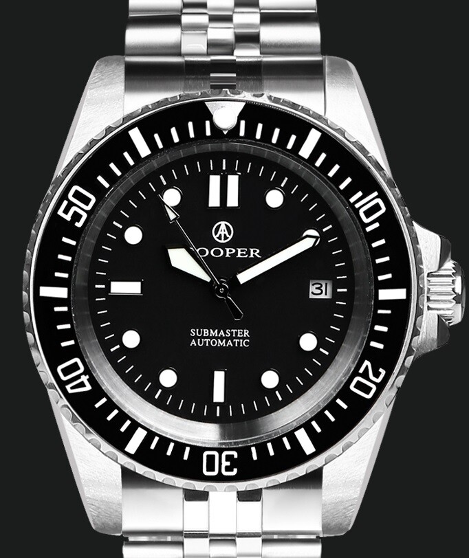 Mens Cooper Submaster Automatic Brand New No UK Vat £150 Dive Divers ...