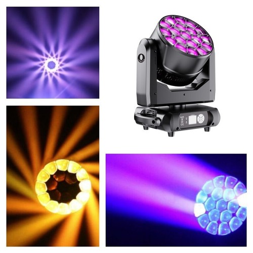 led big bee eye 19* 20w Led stage beam wash zoom light moving head | eBay