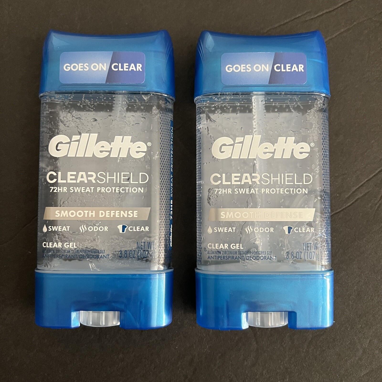 Gillette+Clear+Shield+Smooth+Defense+Scent+72hr+Sweat+Protection+3.8oz ...