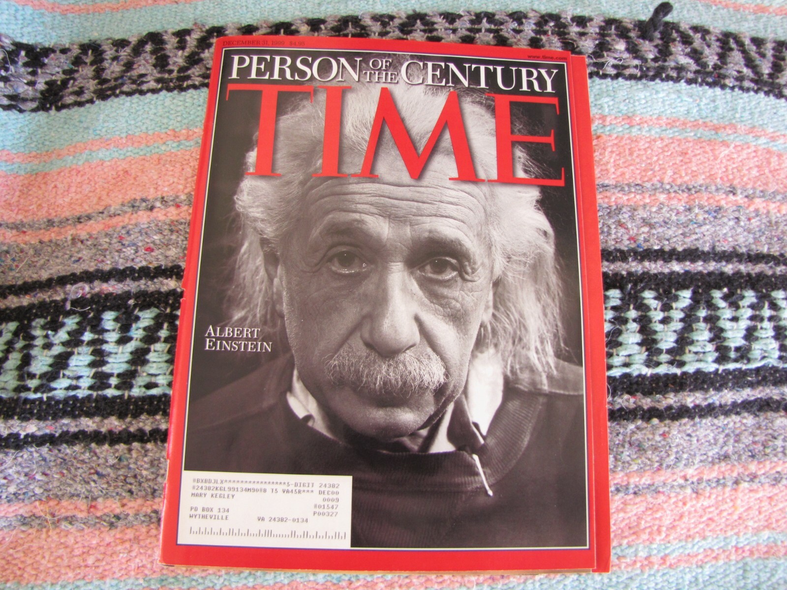 Albert Einstein Time Magazine