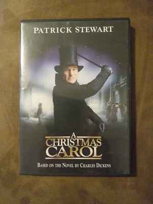 TNT Presents A Christmas Carol DVD 2010 Patrick Stewart Charles Dickens ...