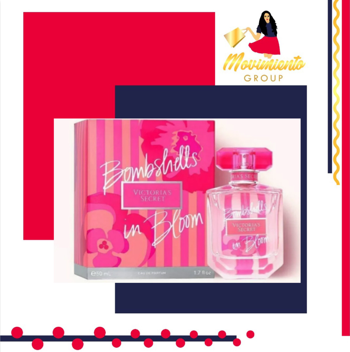 NEW EDP Victoria's Secret Bombshells in Bloom Eau de parfum 1.7 fl oz ...