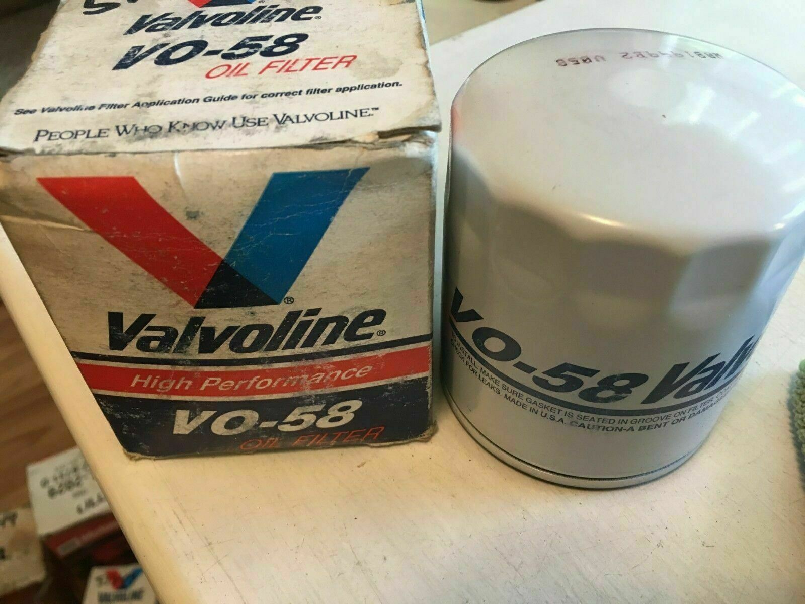 VALVOLINE VO58 - cross reference oil filters | oilfilter-crossreference.com