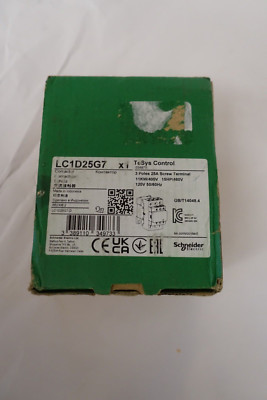 schneider/tesys LC1D25G7 contactor 034973 | eBay
