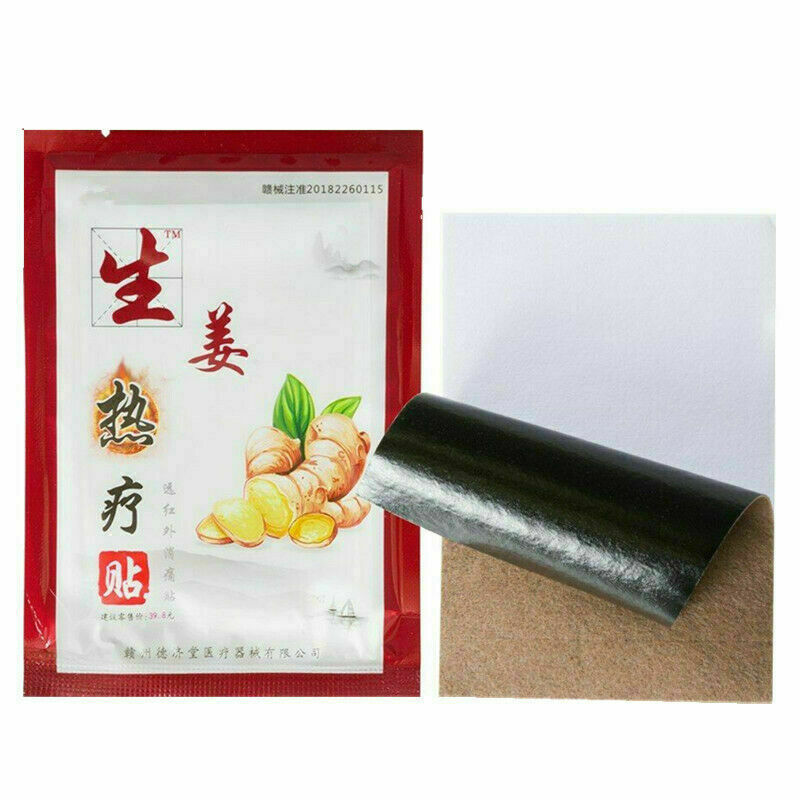 60x Pain Relief Patches DEEP HEAT PLASTERS Pads Muscle Back Aches ...