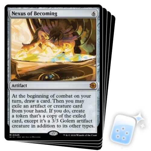 NEXUS OF BECOMING X4 Outlaws Of Thunder Junction: The Big Score BIG Magic MTG | eBay