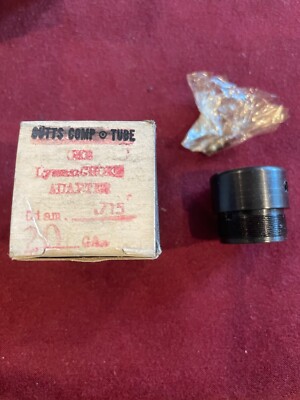 Lyman Cutts 20 Gauge Choke Adapter Blued . 715 Diameter ! New In Box ...