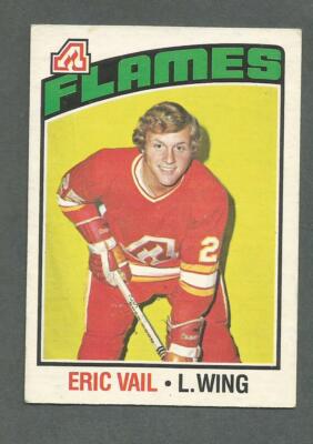 1976-77 OPC O-Pee-Chee Hockey Eric Vail #51 Atlanta Flames EX/MT *4 | eBay