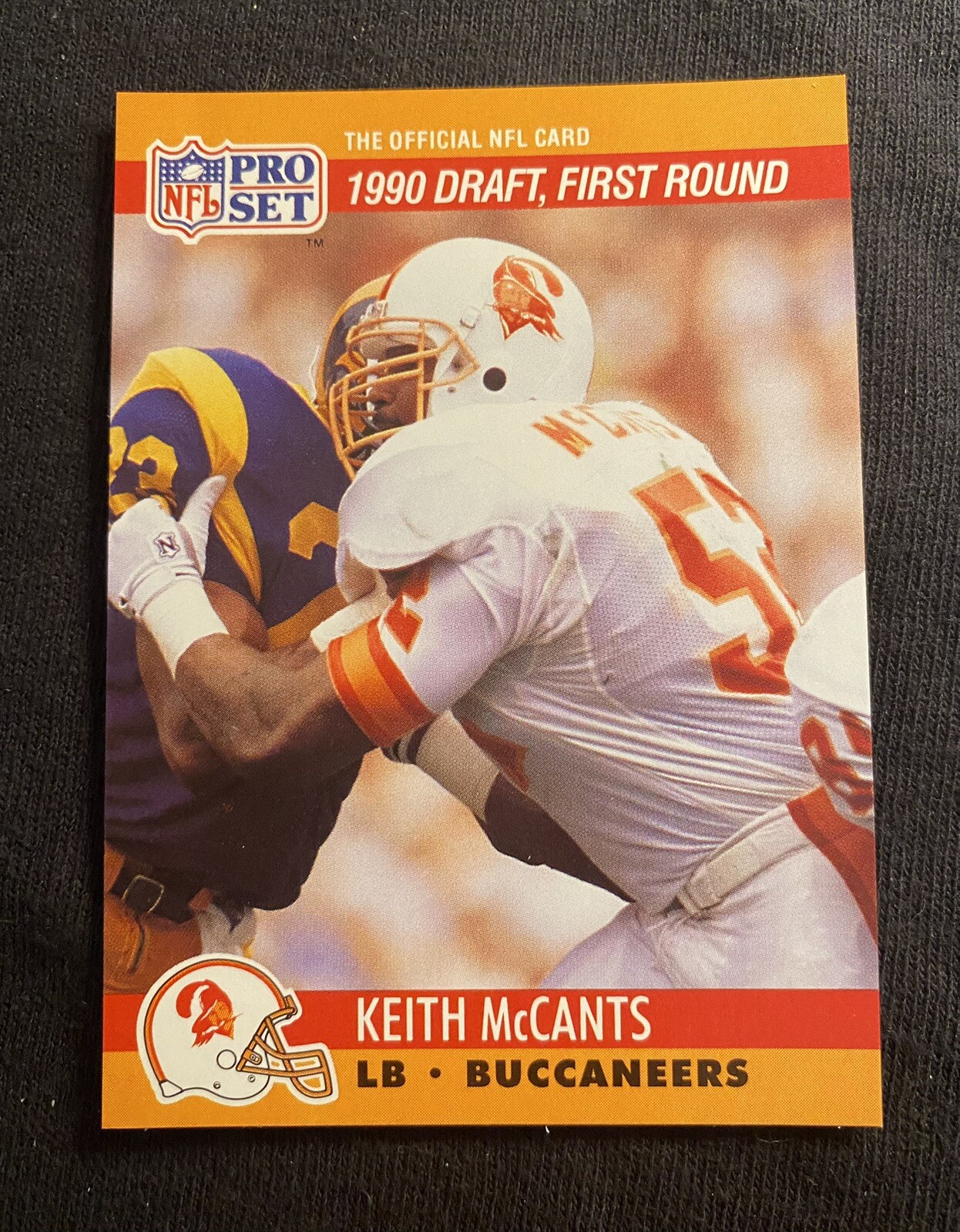 1990 Pro Set - Draft #672 Keith McCants (RC) | eBay