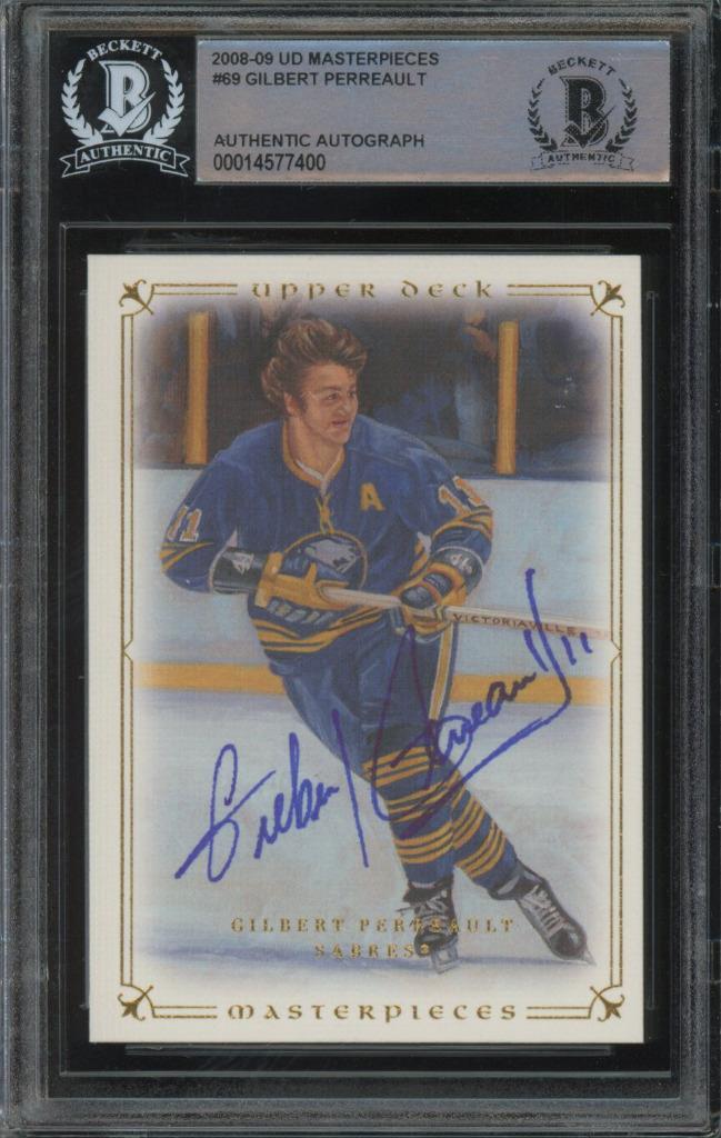 Gilbert Perreault Autographed Memorabilia | Signed Photo, Jersey ...