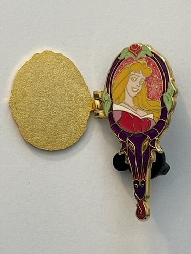Disney Store Europe UK Sleeping Beauty Princess Aurora Locket Mirror LE ...