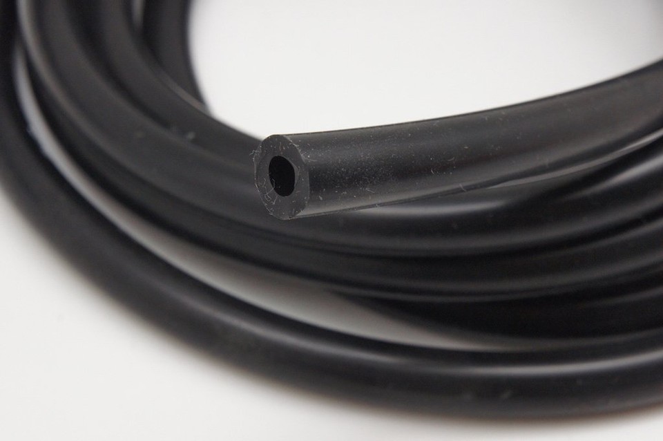 3 METRE BLACK SILICONE VACUUM HOSE AIR ENGINE BAY DRESS UP 4MM FIT ...