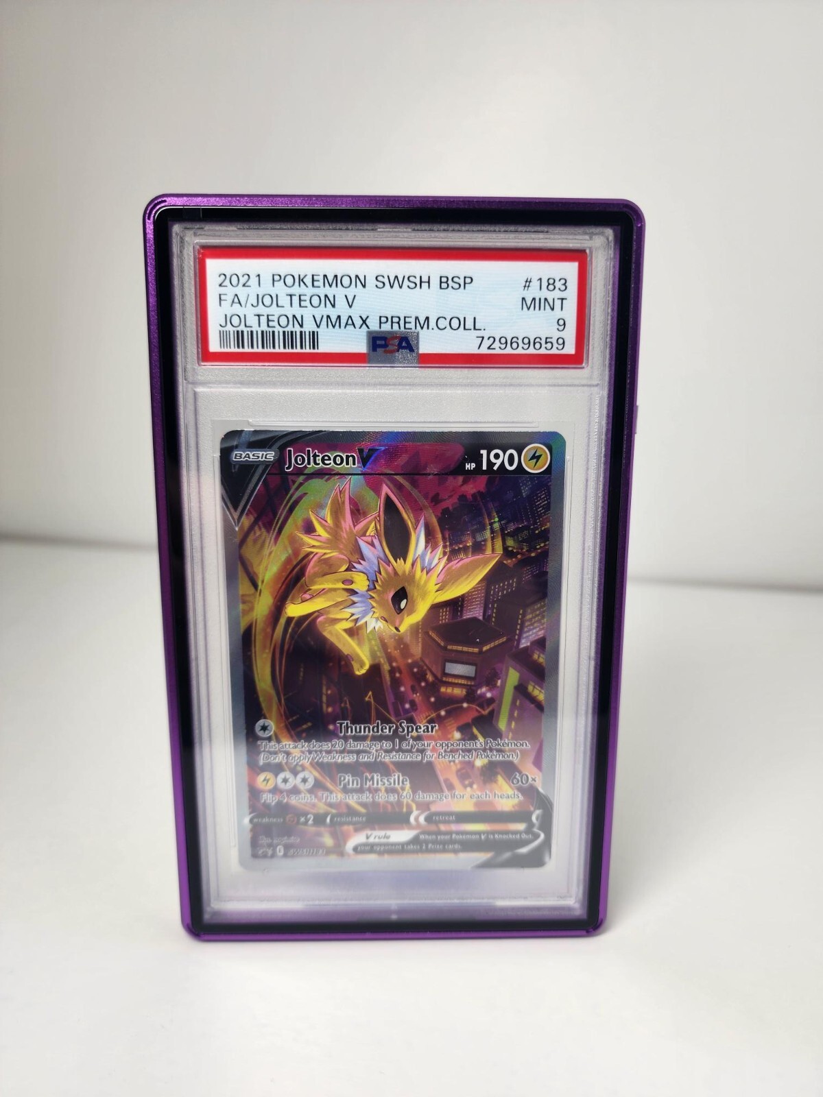PSA Aluminum Magnetic Slab Case | Graded Card Guard Protector CGC CSG ...
