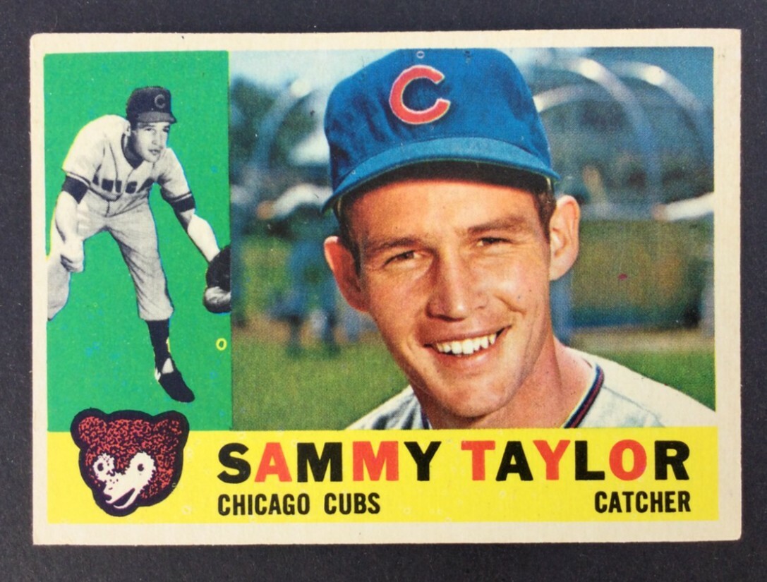 1960 Topps #162 Sammy Taylor Chicago Cubs Baseball Card | eBay