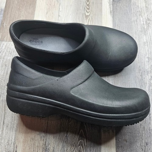 Crocs Non-Slip Clogs Black Women's 10 | eBay