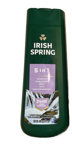 Irish Spring 5-In-1 Body Wash + Shampoo & Conditioner, 20 oz | eBay