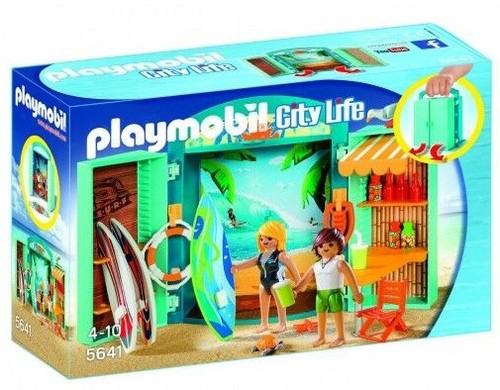 Playmobil City Life / Surf Shop Box 4-10 Years 5641 | eBay