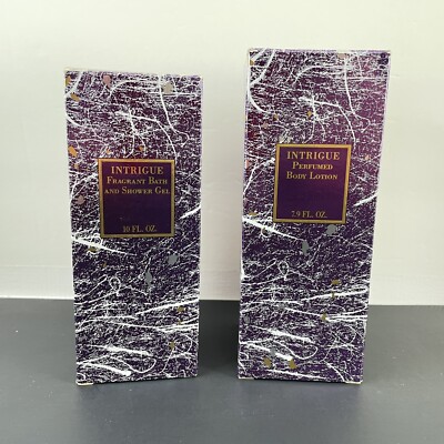 MARY KAY INTRIGUE Perfumed Body Lotion + Bath and Shower Gel **read ...