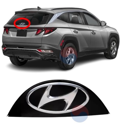 Genuine OEM Rear Lift Gate Emblem Garnish 873A0 N9000 ~ Hyundai Tucson ...
