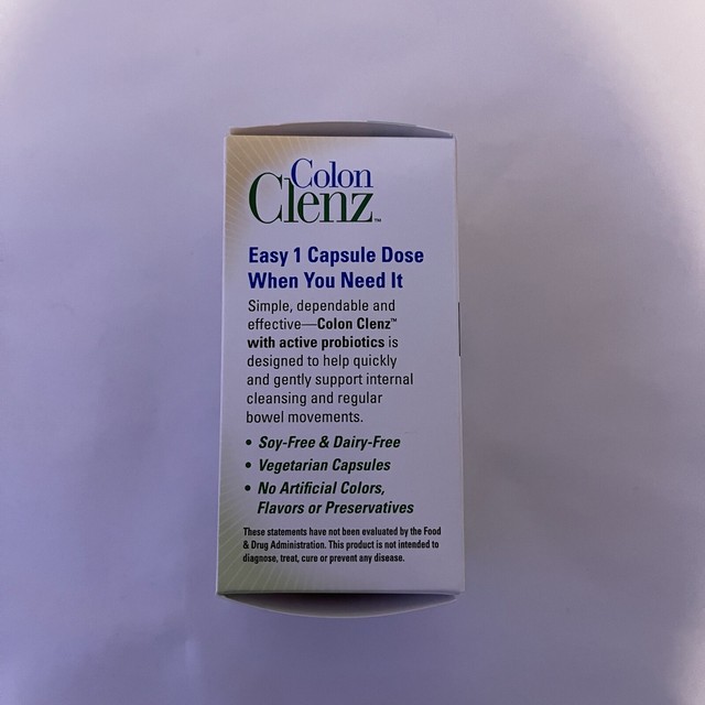 Two (2) Body Gold Colon Clenz Fast Acting Dietary Supplement 42 ...