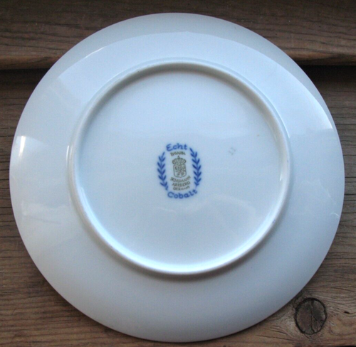 Echt Cobalt Schumann Arzberg Bavaria 7.5" Mid Century Dots Plate SO | eBay