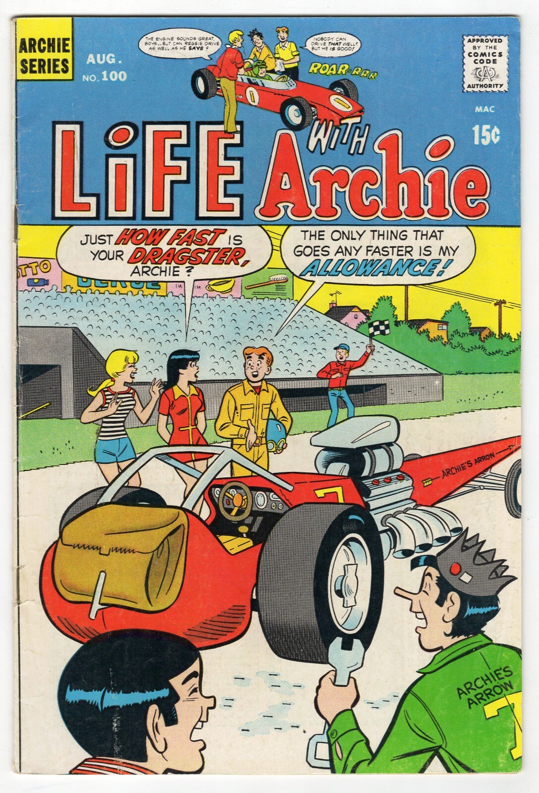 Life with Archie #100 VINTAGE 1970 Archie Comics | Comic Books - Bronze ...