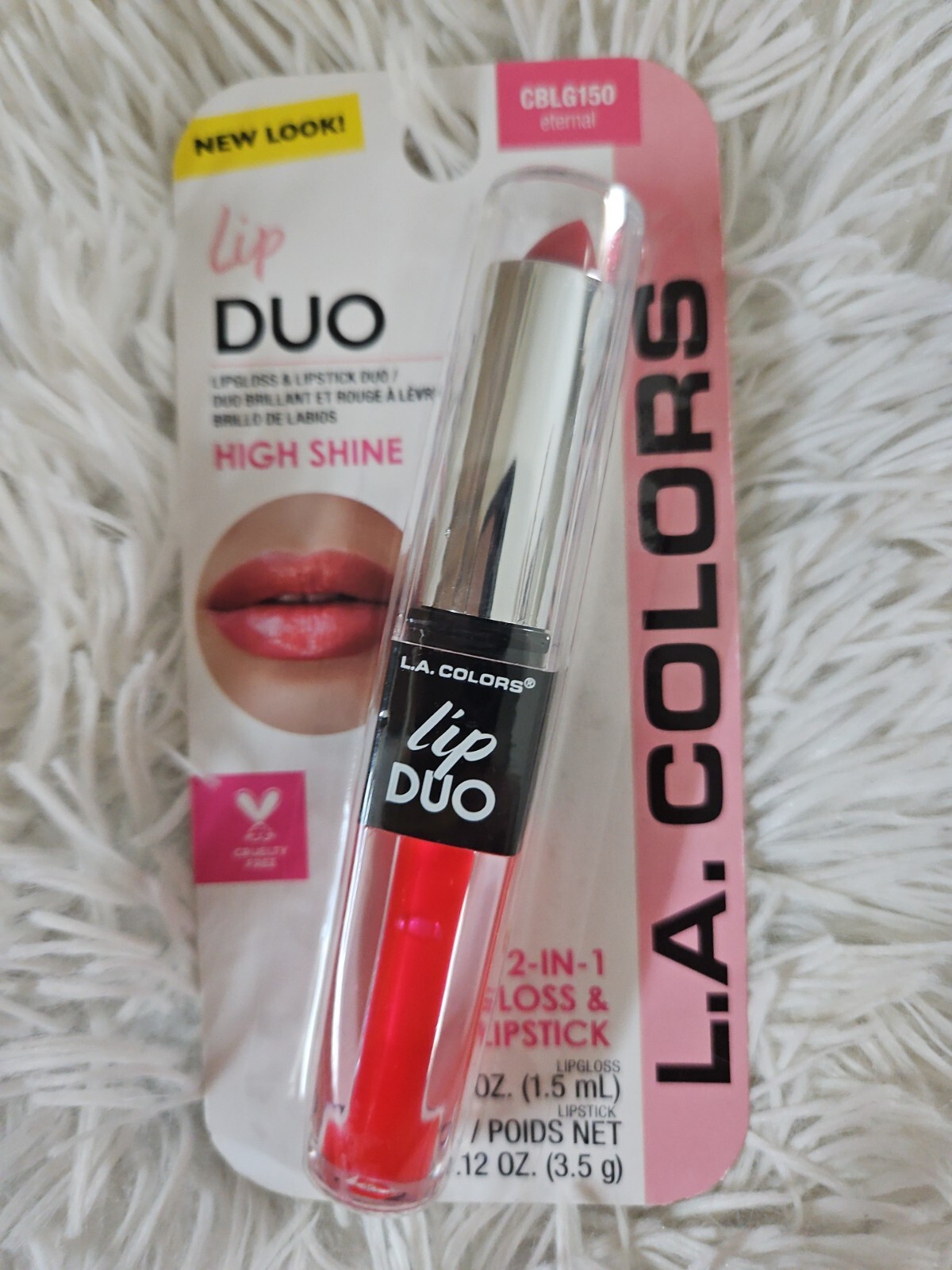 Lip DUO Gloss / Lipstick ~ Eternal #CBLG150 LA Colors Cruelty Free | eBay