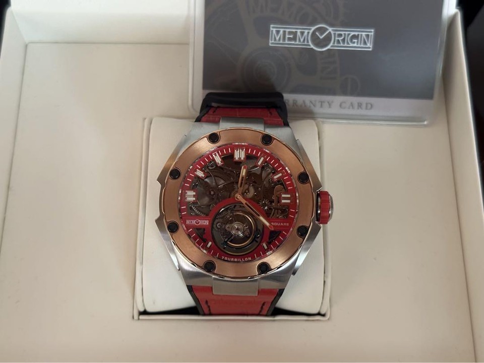 Memorigin Tourbillon N Square Dynamic 46mm Men's Watch | eBay