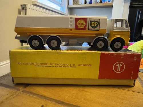 Vintage Original Dinky Supertoys Leyland Octopus Shell-BP Fuel Tanker ...