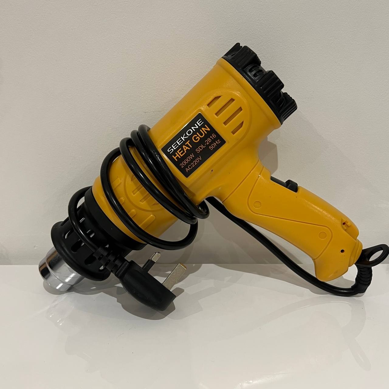 Seekone 2000W Heat Gun Hot Air Blower Paint Stripper Shrink Wrap DIY ...