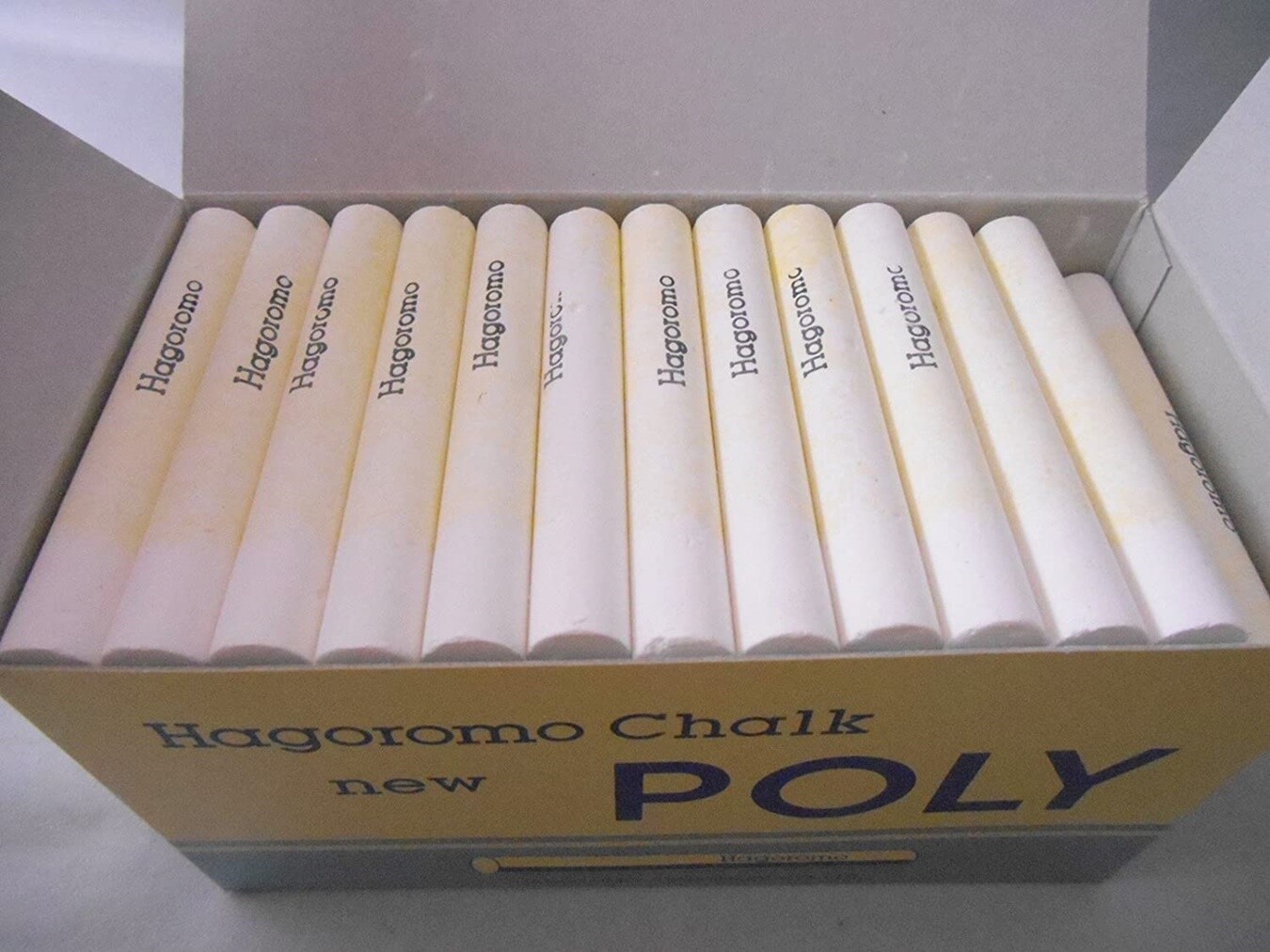 Hagoromo Bungu New Poly Chalk PC100N 100 pieces White Stationery | eBay