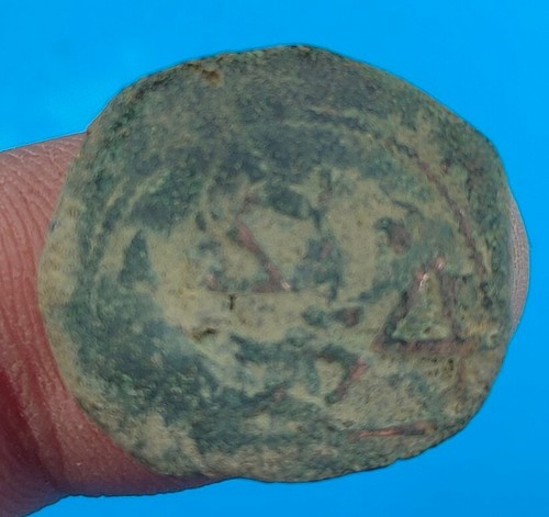 1600s FELIPE II 2 MARAVEDIS PIRATE SPANISH COLONIAL TIME COPPER COIN ...