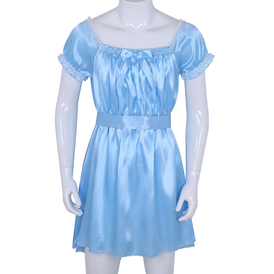 Male French Maid Apron Dress Mens Halloween Party Role Play Fancy ...
