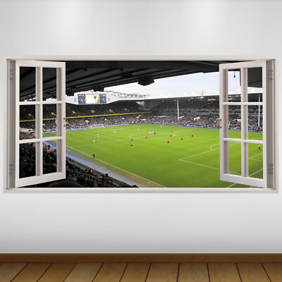 EXTRA LARGE Tottenham Hotspur Match Stadium Football Vinyl Wall Sticker ...
