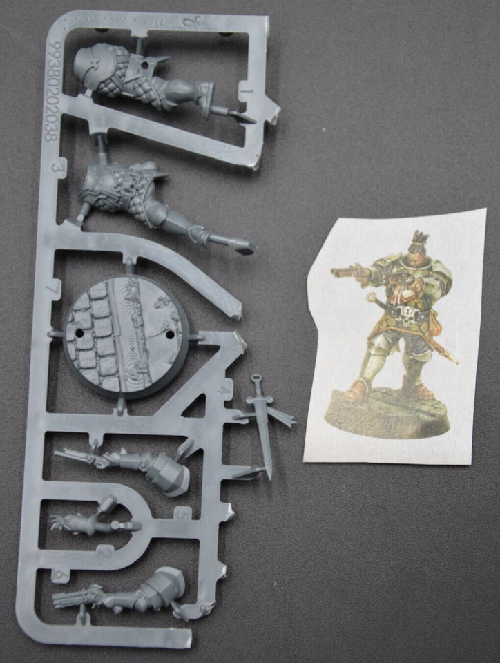 Warhammer AoS Cities of Sigmar Armand Callis Witch Hunter New on Sprue ...
