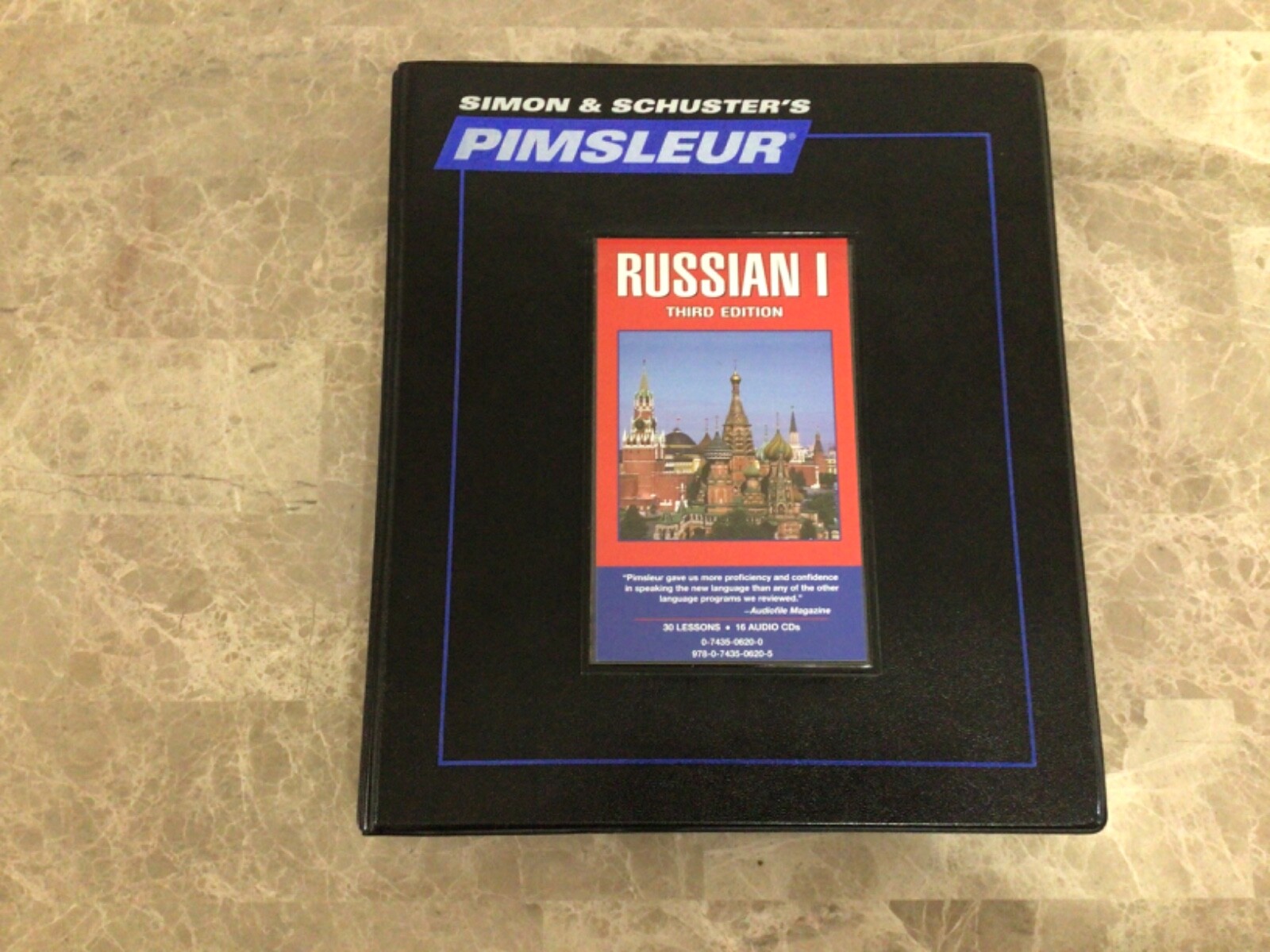 Simon & Schuster’s Pimsleur Russian 1 Third Edition 30 Lessons 16 Audio ...