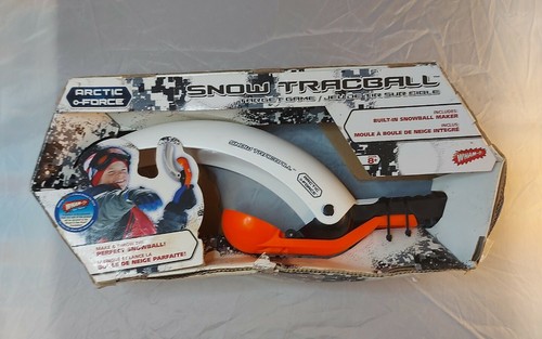 Snow Tracball Arctic Force Target Game Built-in Snowball Maker New ...
