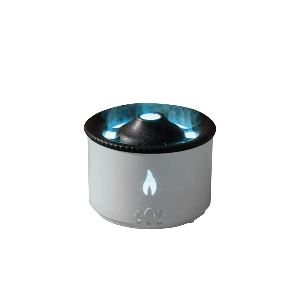 Volcano Diffuser Oil Diffuser 300ml Volcano Humidifier with Flame ...