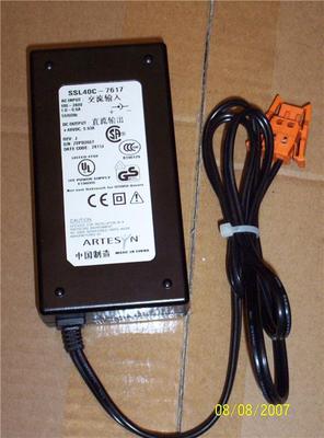 ARTESYN POWER SUPPLY External AC/DC 48V 40W SSL40C-7617 or SSL40C-7617J ...