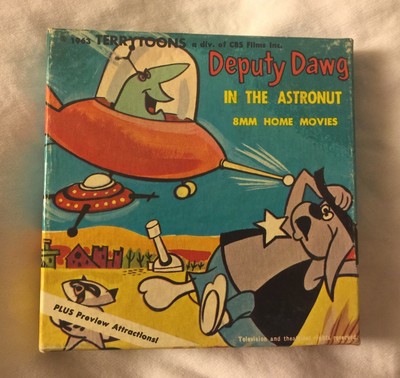 Terrytoons 1963 CBS Films 8mm 527 Deputy Dawg In The Astronut Home ...