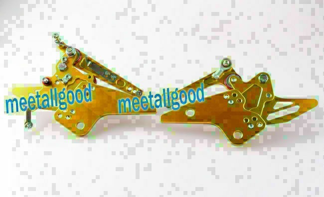 Gold Motorcycle Rearset Rear set Foot Pegs FOR Kawasaki Z800 2013 2014 ...