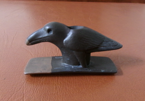 REPRODUCTION RAVEN EFFIGY PIPE HOPEWELL INDIAN CULTURE | eBay