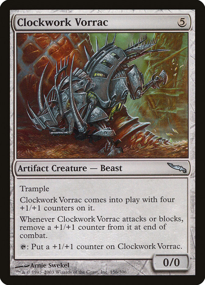 MTG | Clockwork Vorrac [Mirrodin] Near Mint | eBay