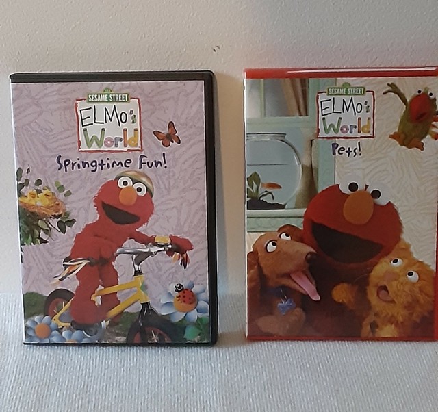 Elmo's World, Sesame Street 2 DVD, Pets And Springtime Fun! | eBay