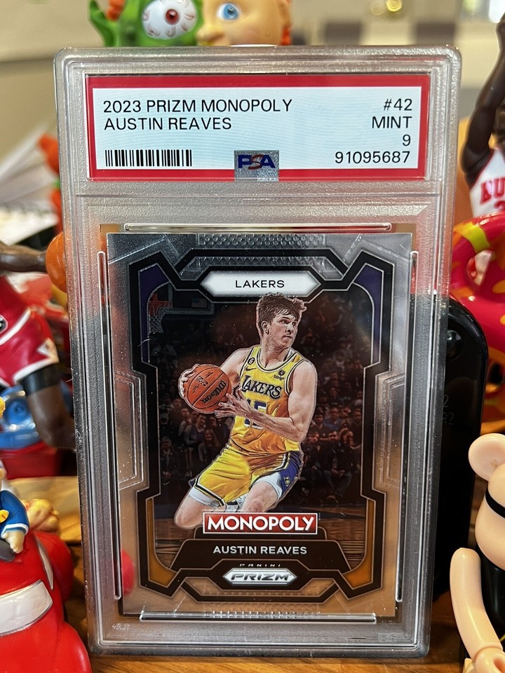 2023 Panini Prizm Monopoly Basketball Austin Reaves PSA 9 NM Lakers🏆🏀 ...
