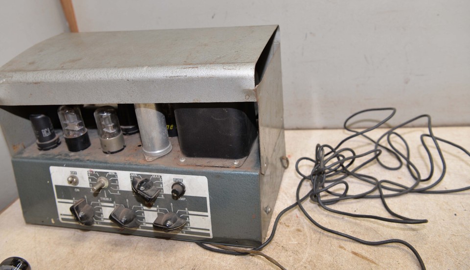 Vintage tube amplifier Hi Fidelity collectible audio equipment early ...